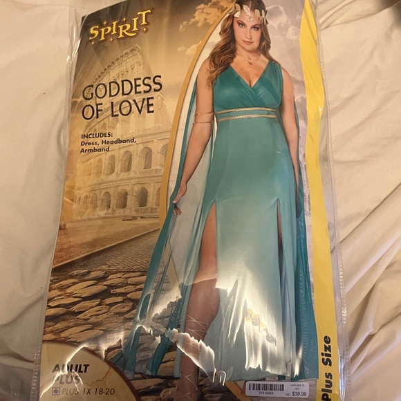 Spirit | Dresses | Spirit Teal Goddess Costume | Poshmark